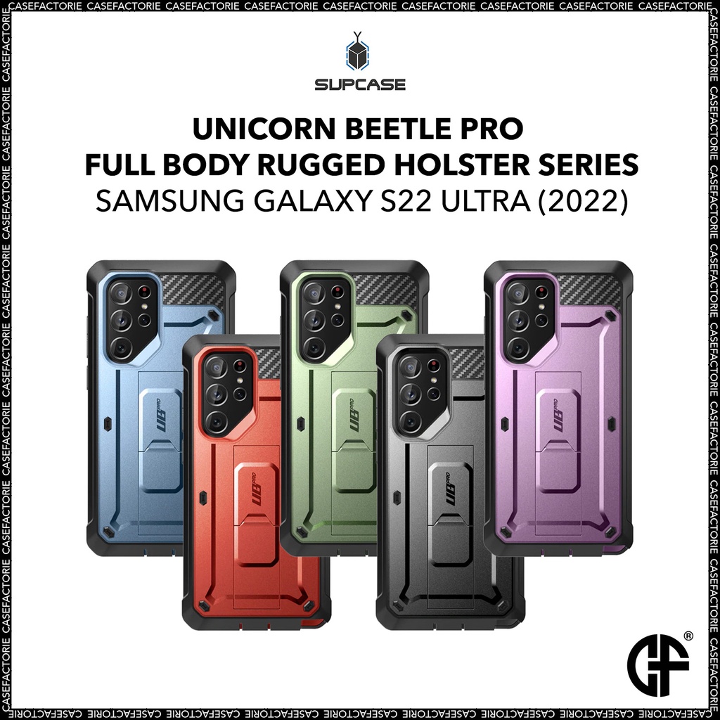 Supcase Unicorn Beetle Pro Full Body Rugged Holster Case For Samsung
