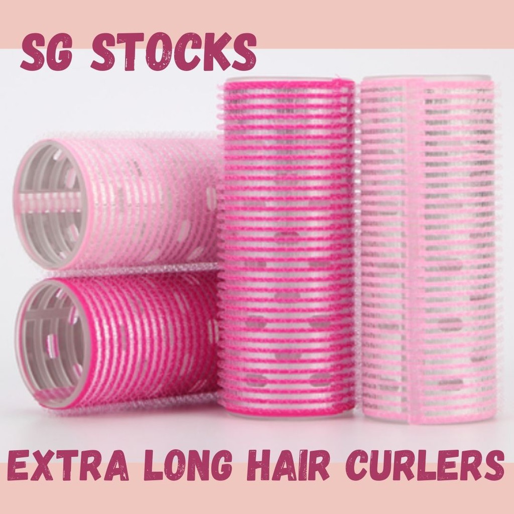 [SG Stocks] 10.5cm Extra Long Hair Roller, Fringe, Air Bangs, Curtain ...