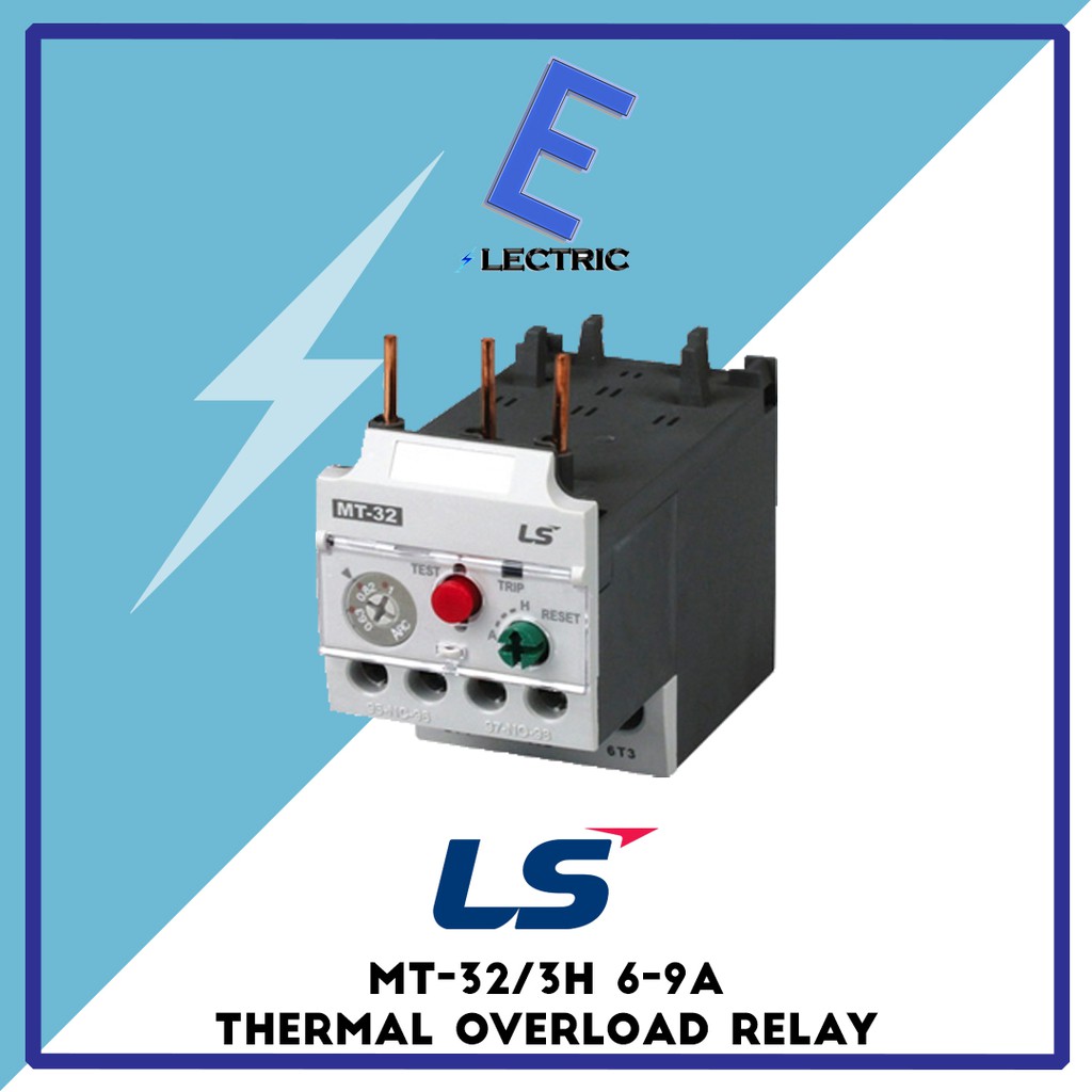 LS MT-32/3H 6-9A Thermal Overload Relay(TOR) | Shopee Singapore