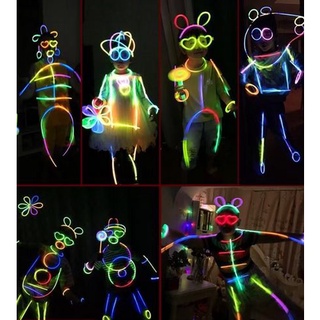 100PCS Colorful Glow Stick Light Stick for Event Festive Party Supplies ...