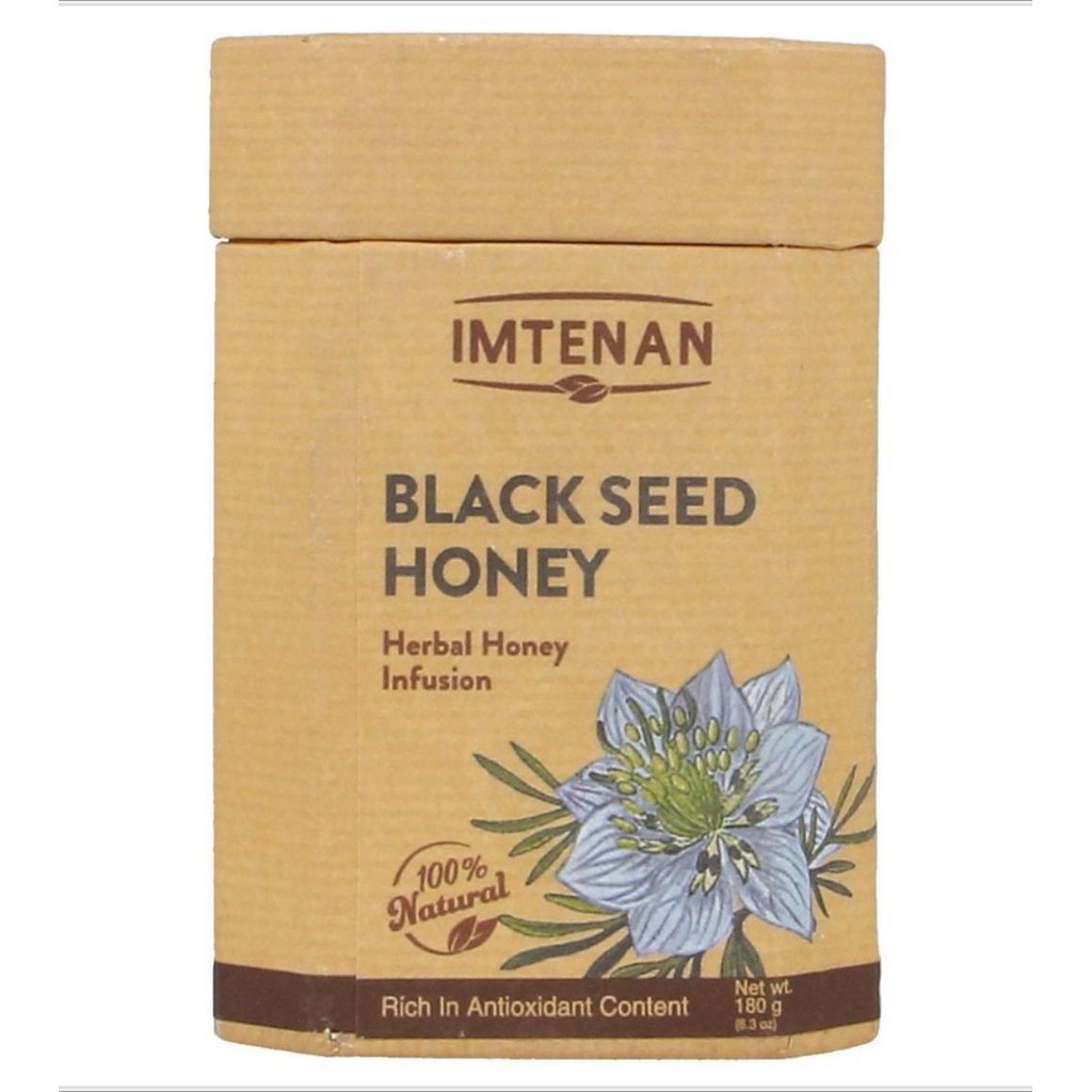 Imtenan Black seed honey ( 180 gm ) | Shopee Singapore
