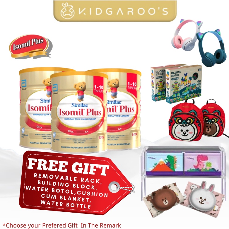 Abbott Isomil Plus 850g Tin NEW PACKING (1-10 Years Old ) | Shopee ...