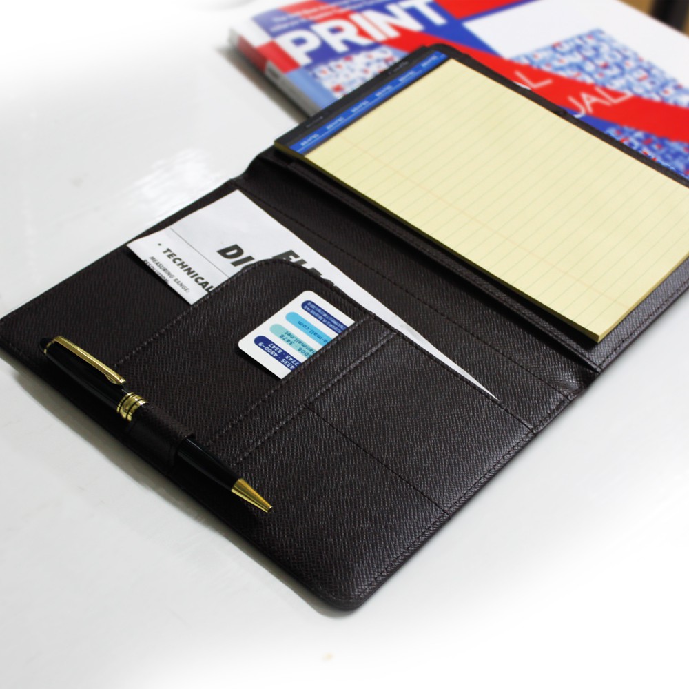 A5 Report Pad Advanced Synthetic Leather Handmade Pad Business Padfolio ...