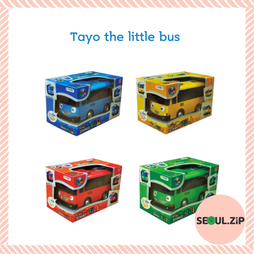 Tayo the little bus Toy cars, Tayo mini pullback toy car | Shopee Singapore