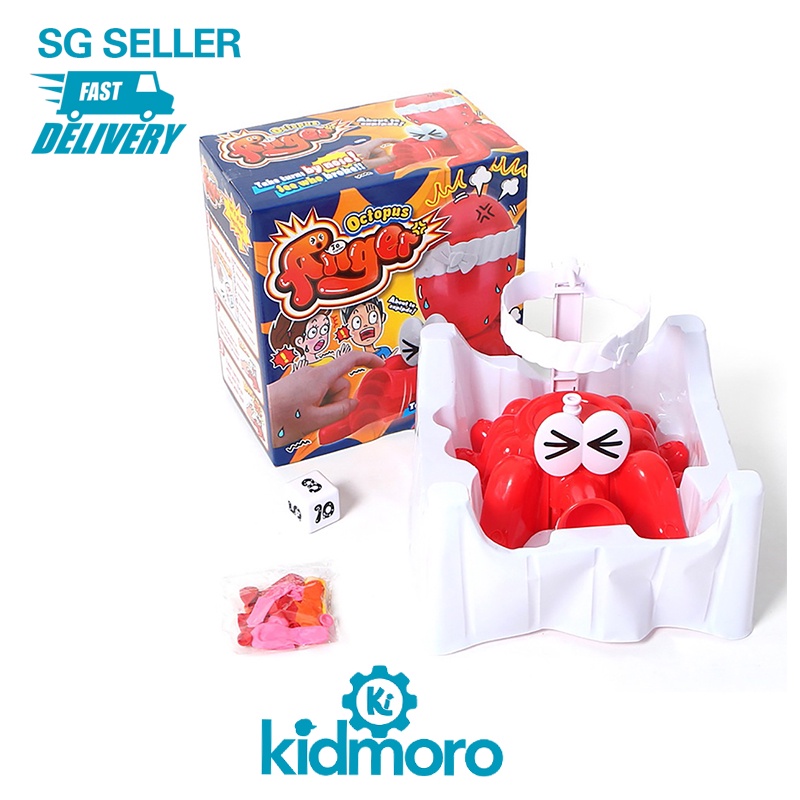 Kidmoro Octopus Finger, Family Fun and Party Game | Shopee Singapore