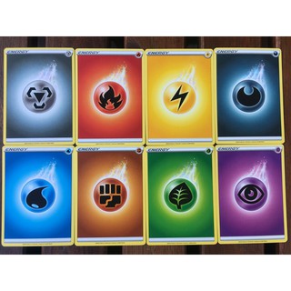 Pokemon TCG Sword & Shield Energy Cards [Pack of 10] | Shopee Singapore