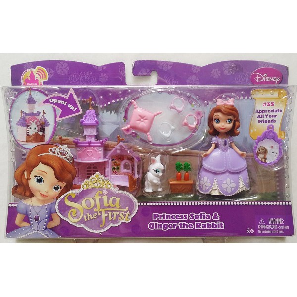 Original Disney Sofia the First - Princess Sofia & Ginger the Rabbit ...