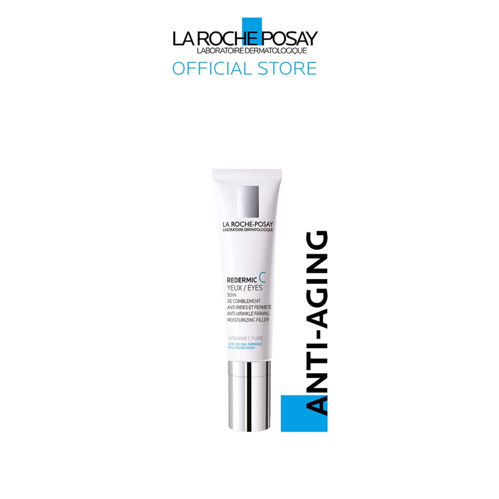 LA ROCHE-POSAY Redermic C Eyes 15ml | Anti-Wrinkle & Skin Radiance Eye ...