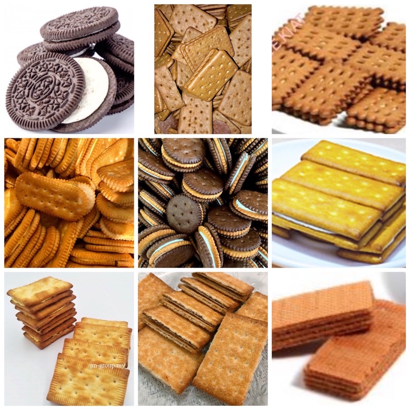 [Biskut Timbang] Khong Guan Mega Cream/Crisp N Cream/Lemon Puff/Wafer ...