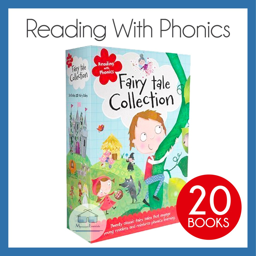 [20 Books] Reading with Phonics - Classic Fairy Tale Fairytale Children English Picture Story ...