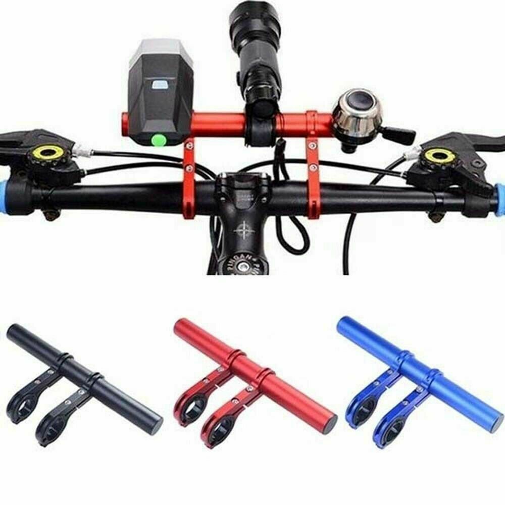 Bike Bicycle Handlebar handle bar Extension Mount Headlight Lamp ...
