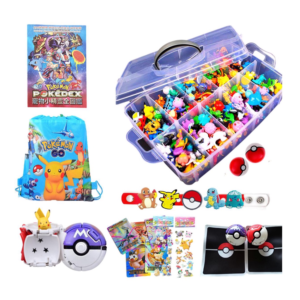 144 Cute Mini pokemon Figures And Other Super Combinations, Battle Toy ...