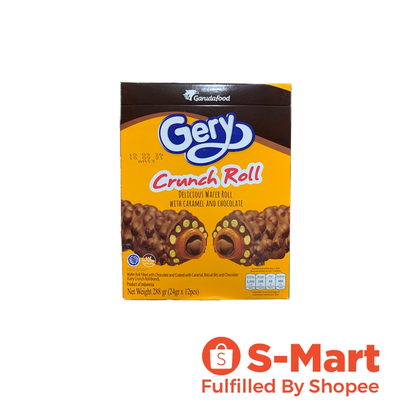 GERY CRUNCH WAFER ROLL 24G X 12'S - PMXD | Shopee Singapore