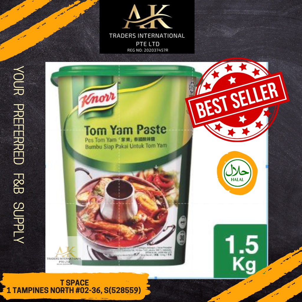 Knorr Tom Yam Paste 1.5KG | Shopee Singapore