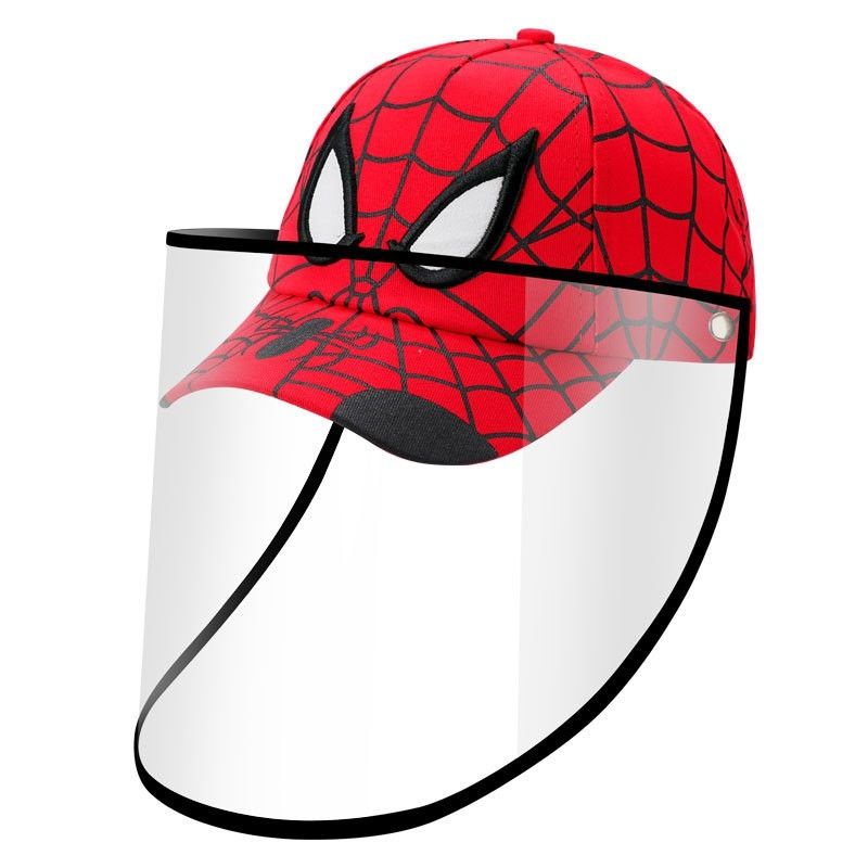 Face Shield Hat Kida Boys Detachable Face Shield Cap Children Hat ...