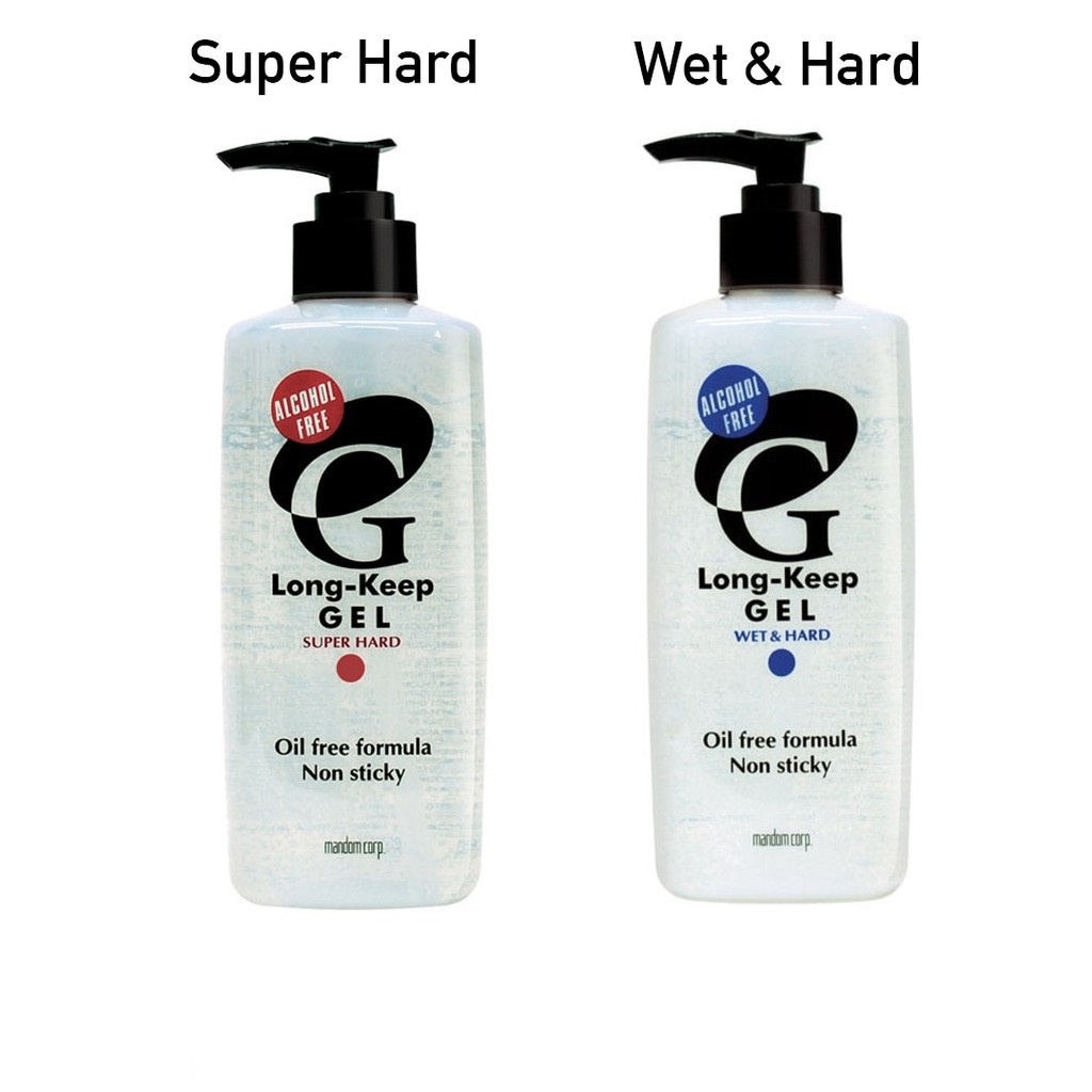 MANDOM Long Keep Hair Gel With Pump 350g | Shopee Singapore