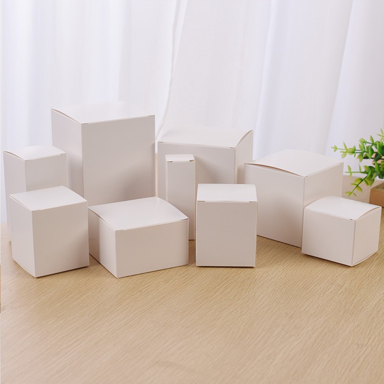 10pcs White Box White Carton Whitecard Packaging Paper Box | Shopee ...