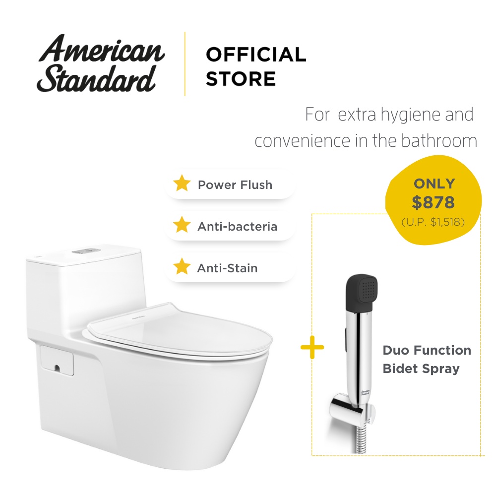 American Standard Acacia SupaSleek One Piece (Water Saving) Toilet ...