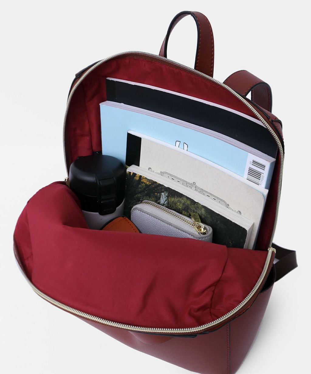 Legato Largo Lineare Lightweight Leather Backpack (3 colours) | Shopee ...