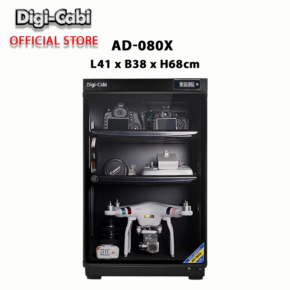 Digi-Cabi Electronic Dry Cabinet AD-080X | Shopee Singapore