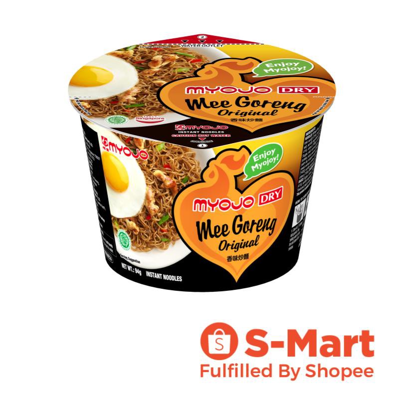 Myojo Dry Bowl Mee Goreng Instant Noodles, 90g | Shopee Singapore