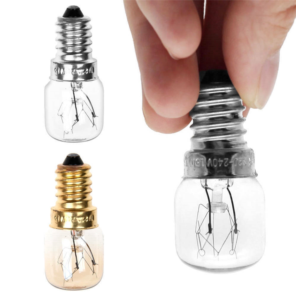 15W/25W Small Screw E14 Oven Light Bulb Salt Lamp Heat Resisting 300 ...