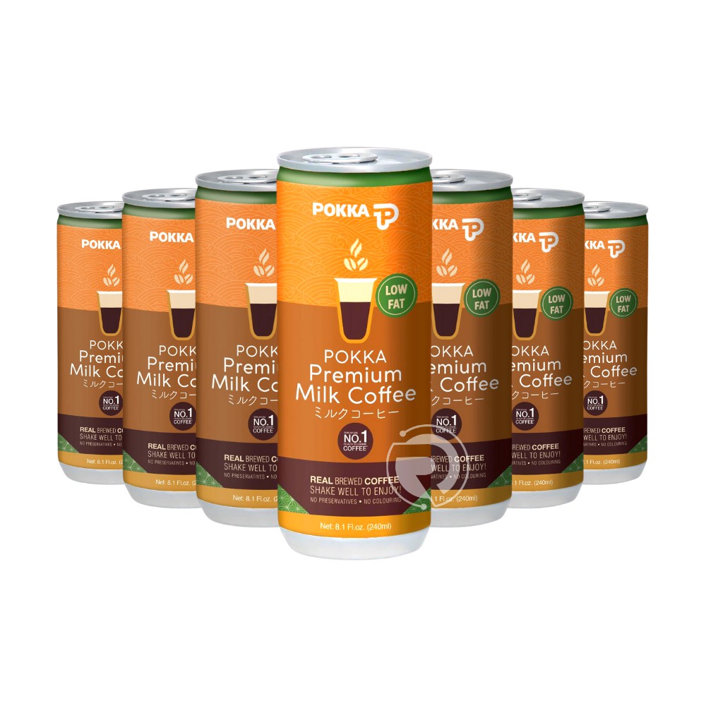 Pokka Premium Milk Coffee Can (240ml x 30 Cans) | Shopee Singapore