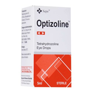 [Bundle of 2] Xepa Optizoline Tetrahydrozoline Eye Drops 5ml - By Medic ...