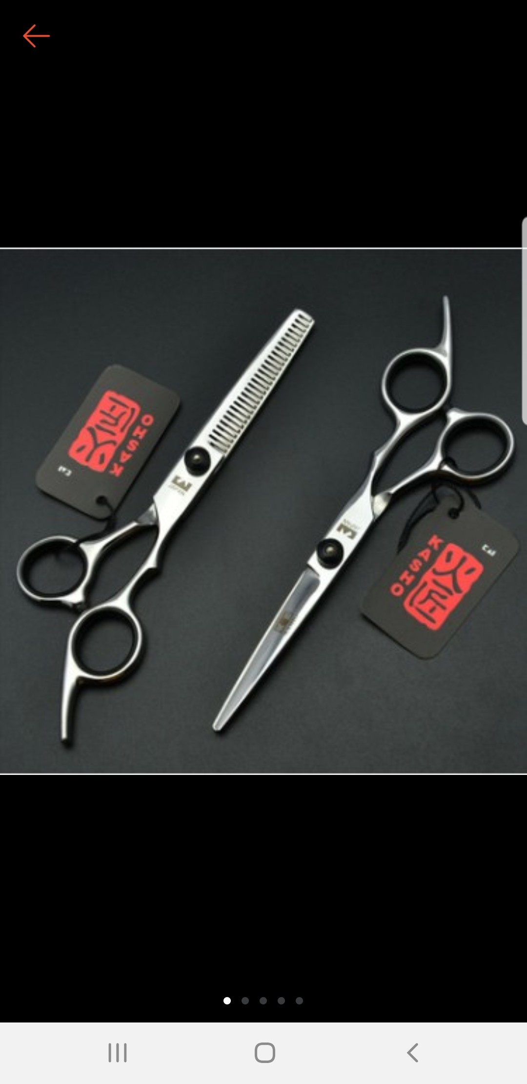 6 inches 440C hair KASHO scissors Japanese hairdressing barber shears Thinning | Shopee Singapore