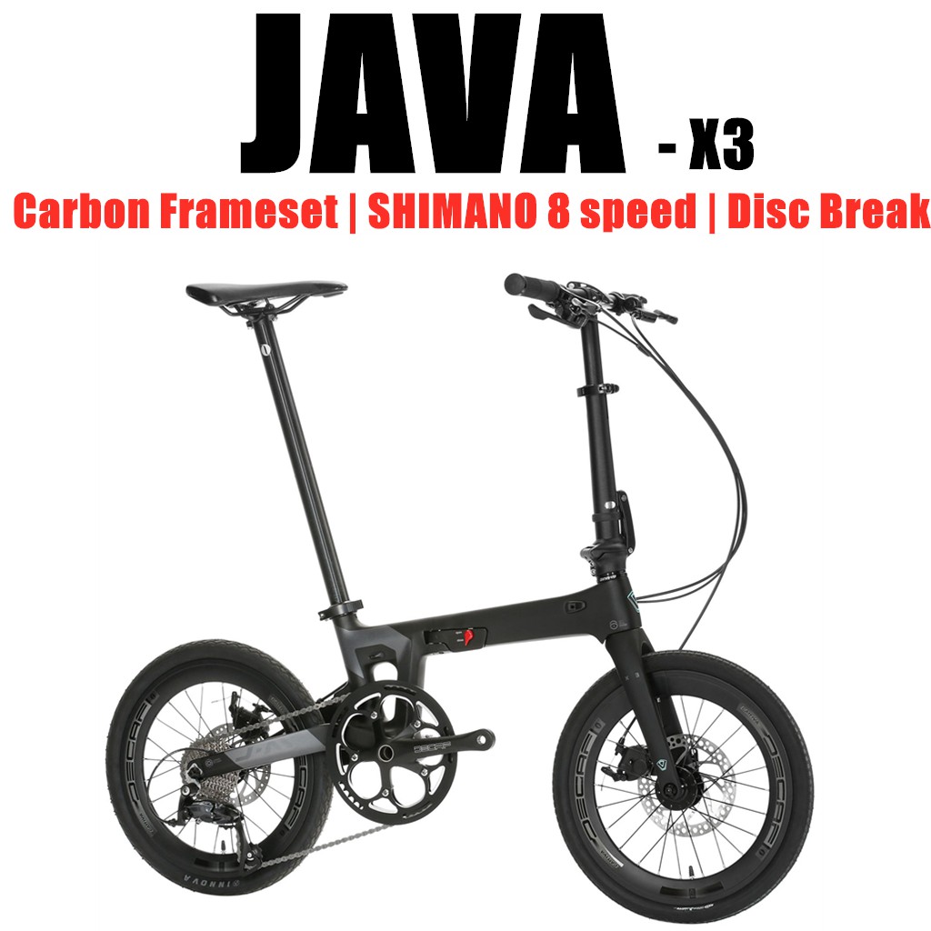 JAVA X3 carbon folding bike | foldable bike | folding bicycle |Foldable ...