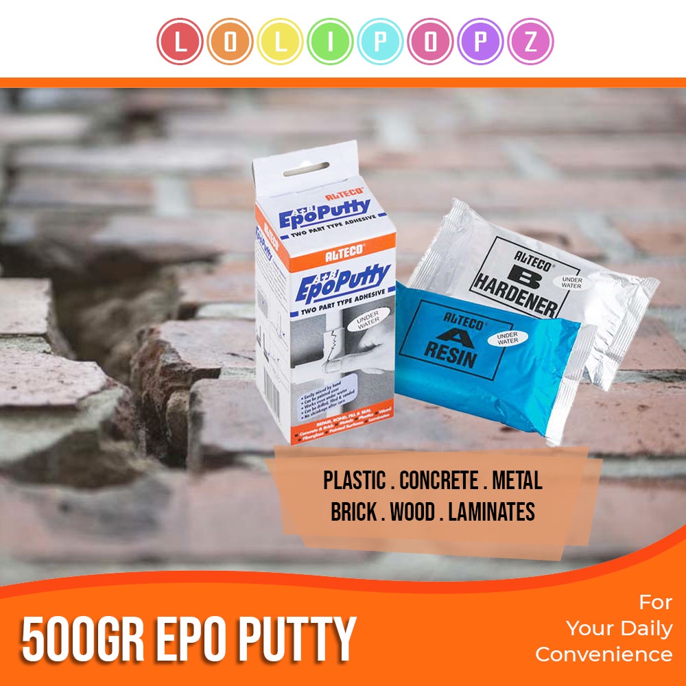 [ALTECO] 500g EPO PUTTY - Two-part adhesive epoxy putty for repairs ...