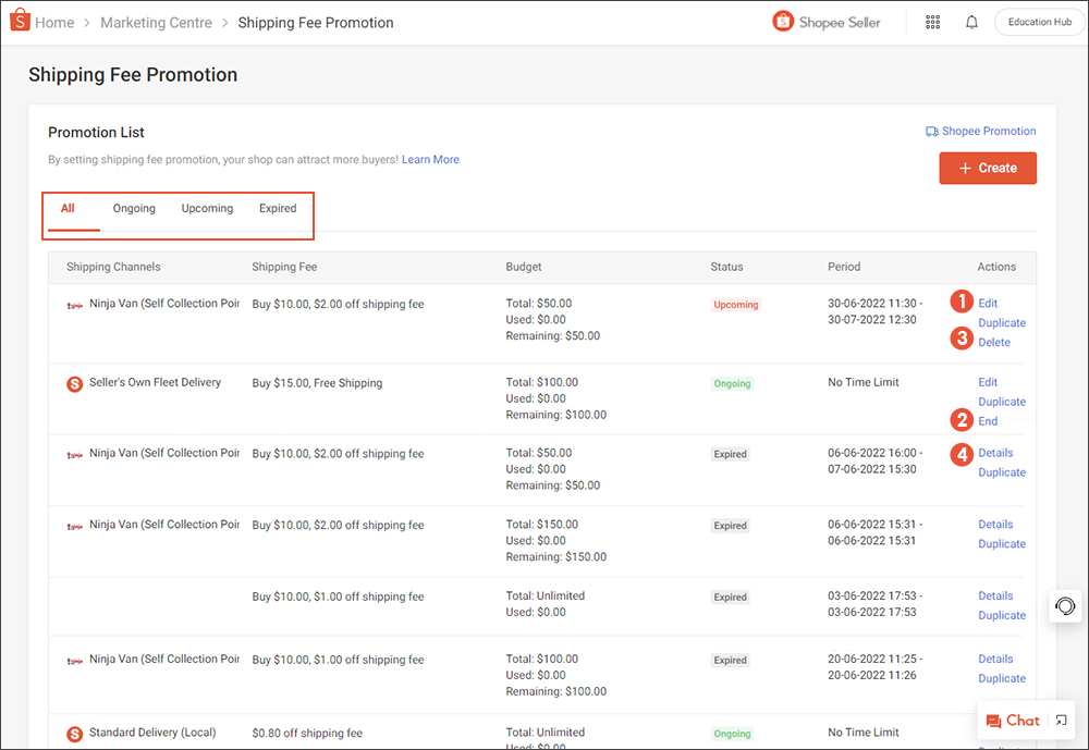 Manage Shipping Fee Promotion | SG Seller Education [Shopee]