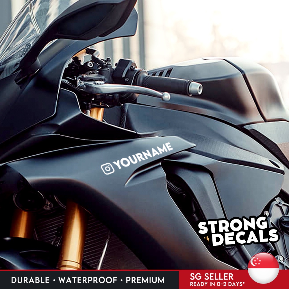 [SG Seller] Insta Decal Sticker for Motorcycles | Shopee Singapore