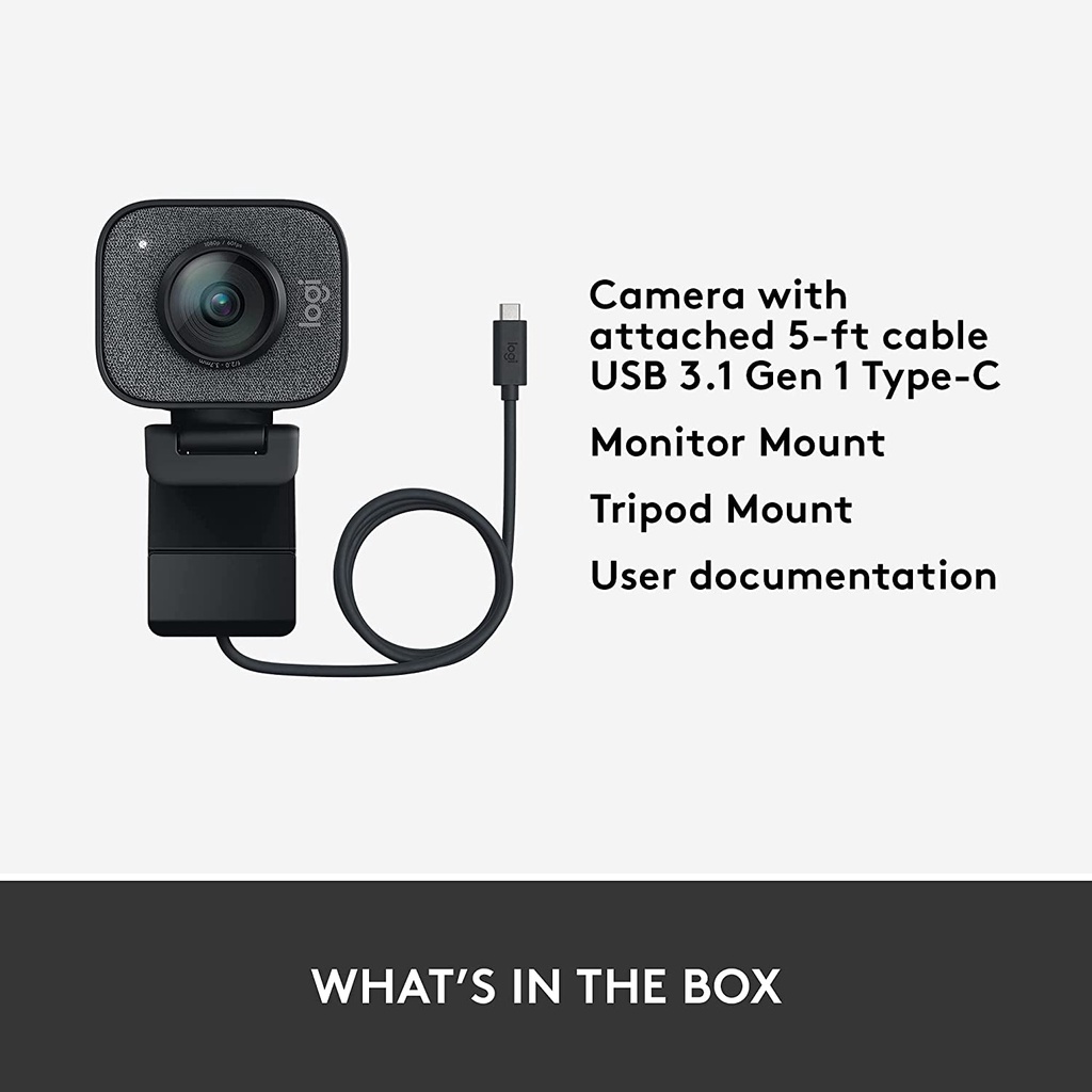 Logitech for Creators StreamCam - Premium Webcam for Streaming and ...