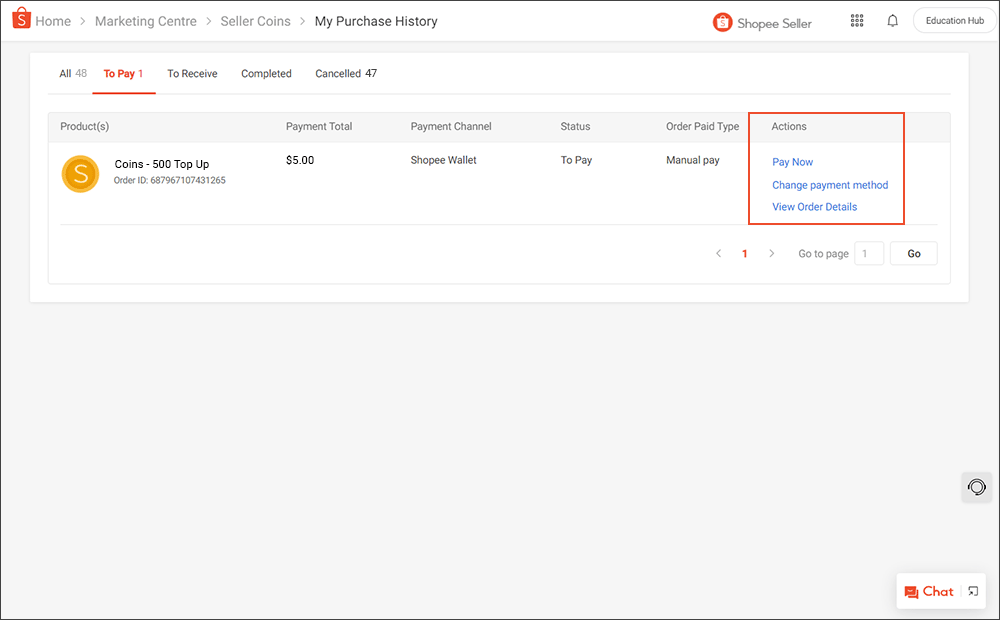Topping up Seller Coins | MY Seller Education [Shopee]