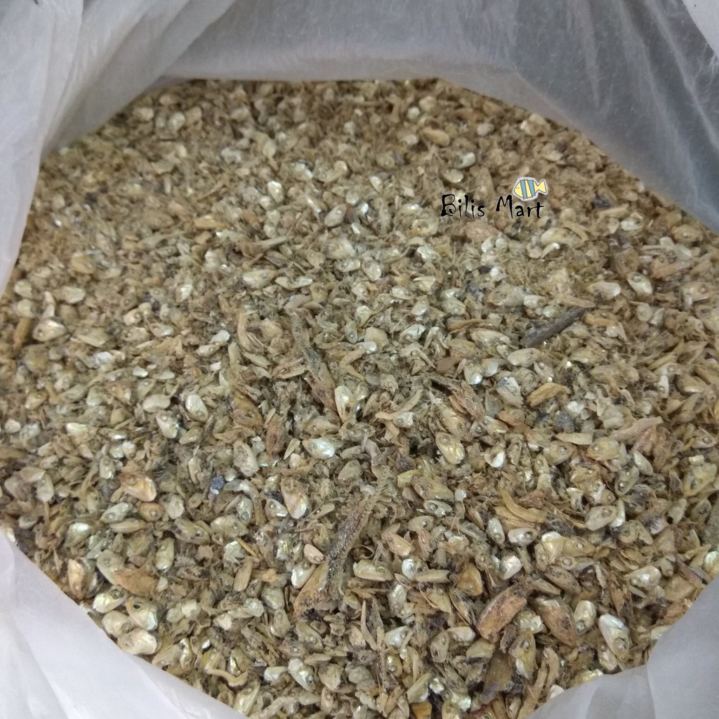 Bilis Fish Head & Habuk Bilis 1kg (Fit For Chicken & Itik Food ...
