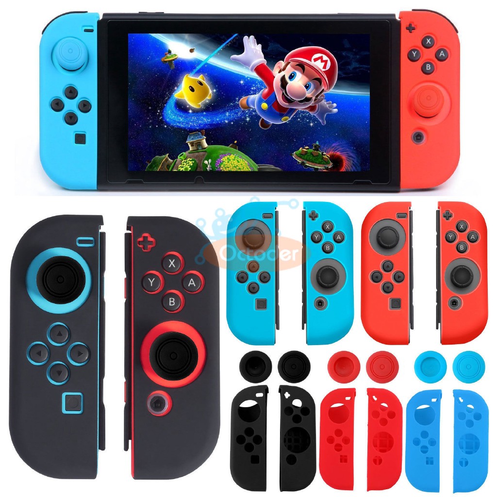 Anti-Slip Silicone Cover Guard Case Nintendo Switch Joy-Con Controller ...