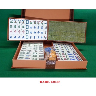 37mm A1 Size Crystal Acrylic Mahjong Set 160 Tiles (A1 Size 37mm /A2 ...