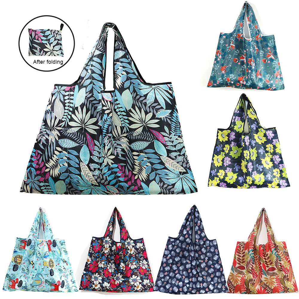 Large Foldable Shopping Recyclable Reusable Cloth Bags For Groceries ...