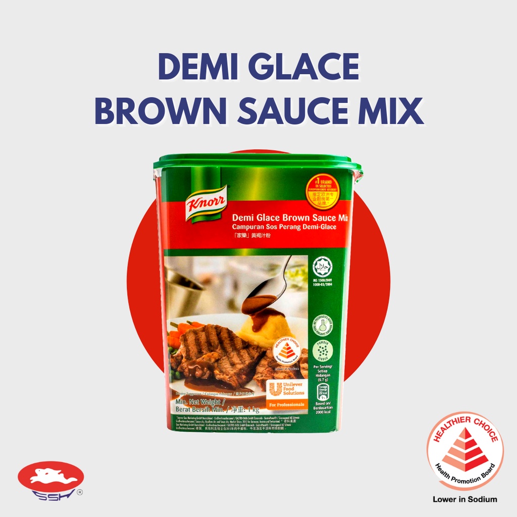 KNORR Demi Glace Brown Sauce Powder ( 1kg ) | Shopee Singapore