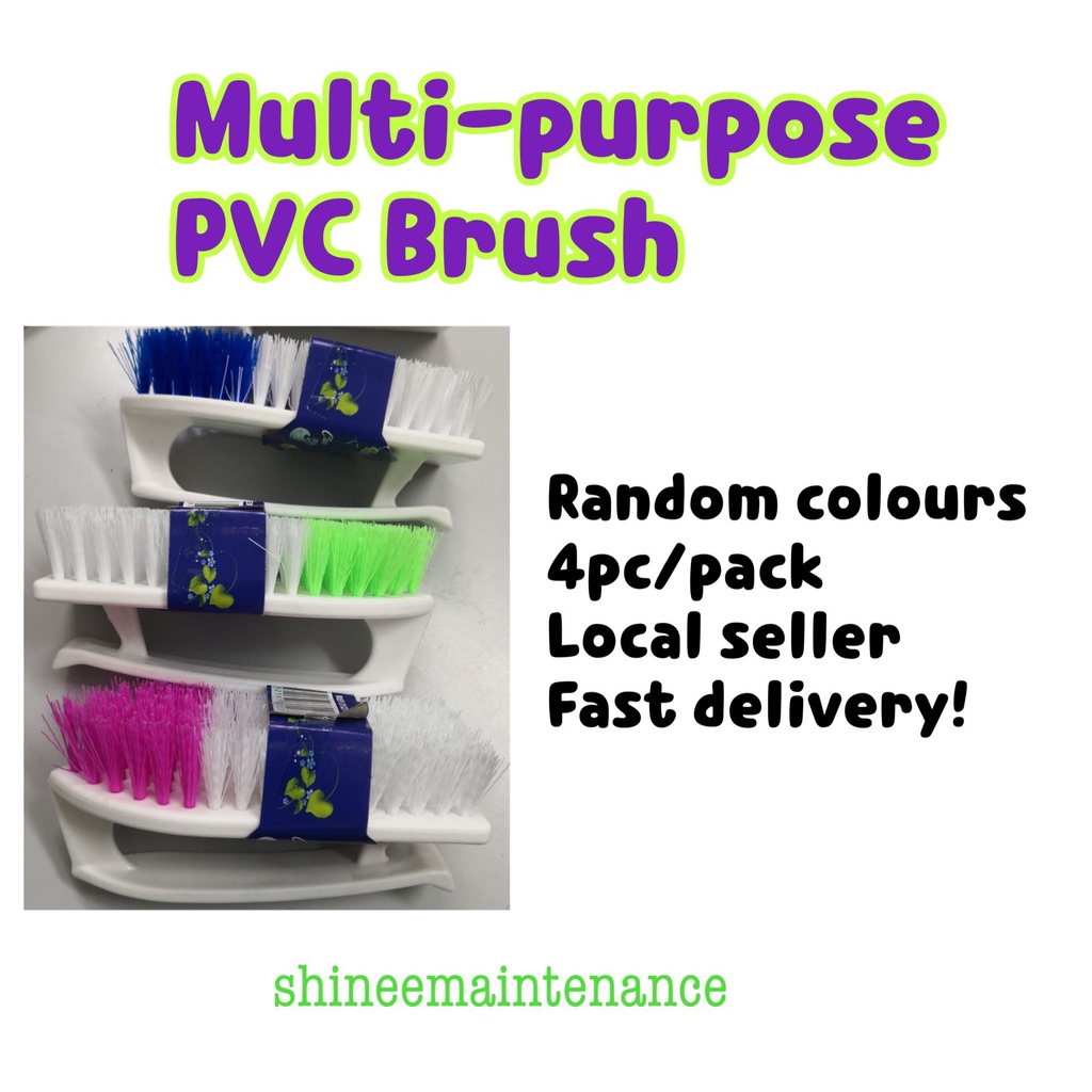 [4pc bundle!] Multi-purpose PVC Hand Cleaning Brush | Shopee Singapore