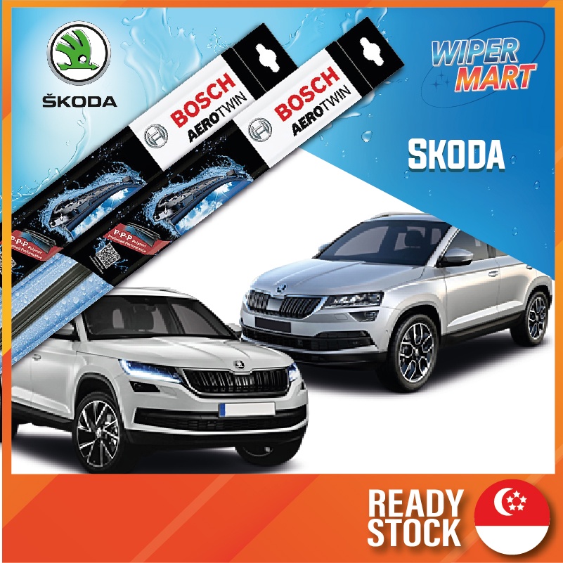 Bosch Aerotwin Car Wiper Set Skoda Models | Kamiq Karoq Kodiaq Octavia ...