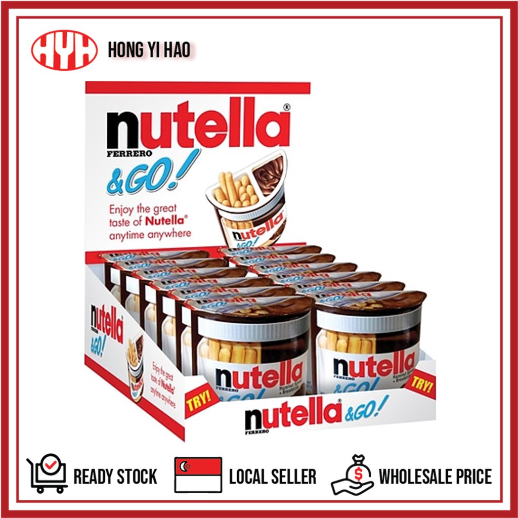 Nutella & Go Biscuit Sticks (12x48g) | Shopee Singapore