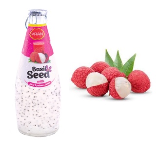 Pran Basil Seed Drink With Mango | Lychee | Strawberry | Watermelon ...