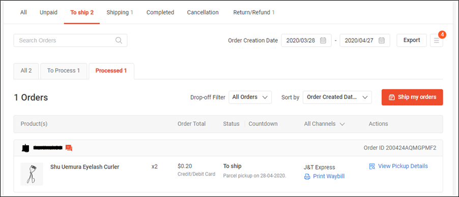 FAQs on J&T Express | Shopee SG Seller Education Hub