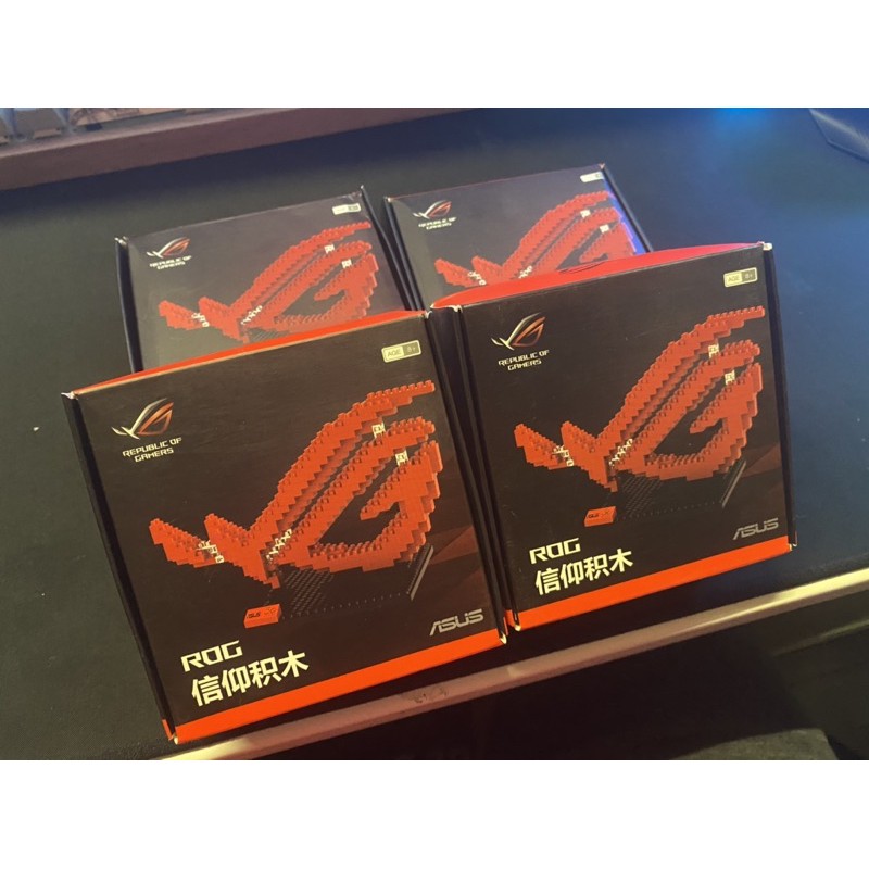 [Collector] ROG Lego Nanoblock Black-Red | Shopee Singapore