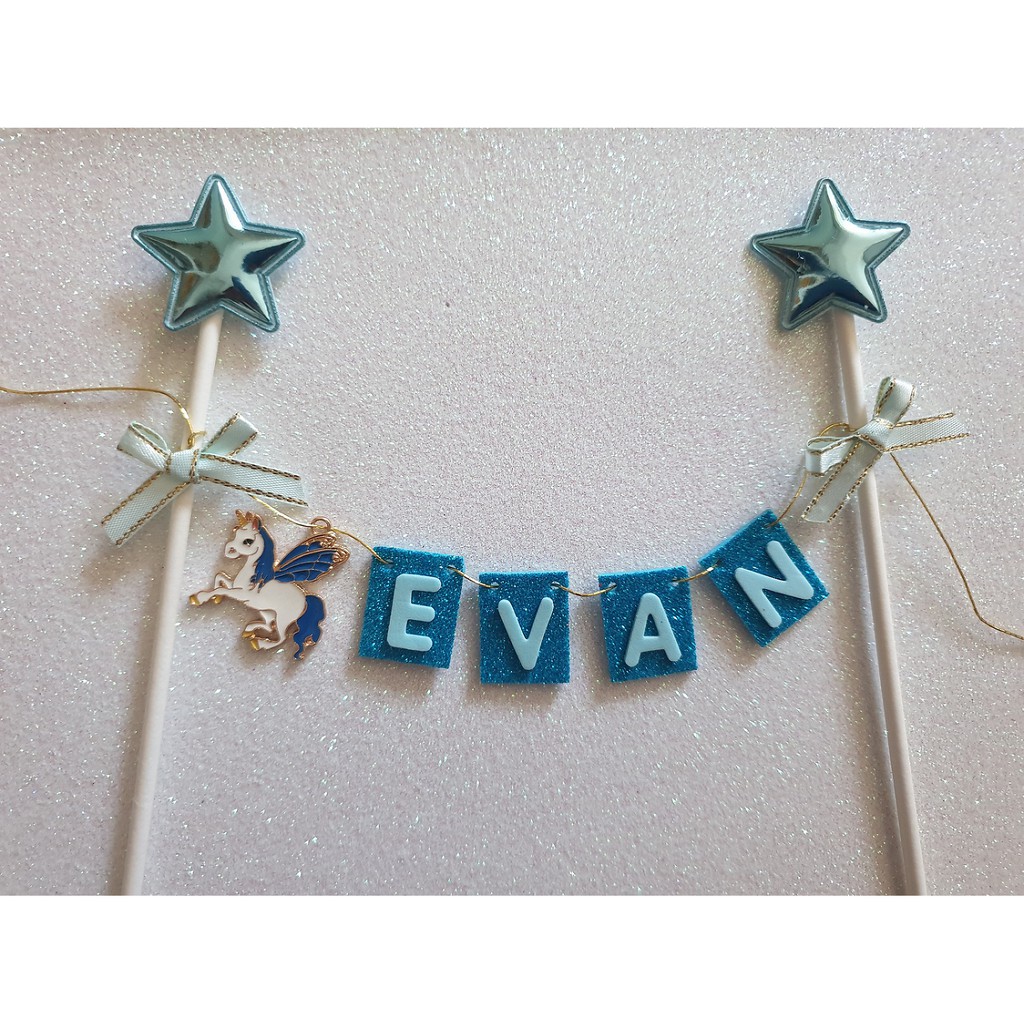 Customised Name for Birthday Cake | Customised Cake Topper | Birthday ...