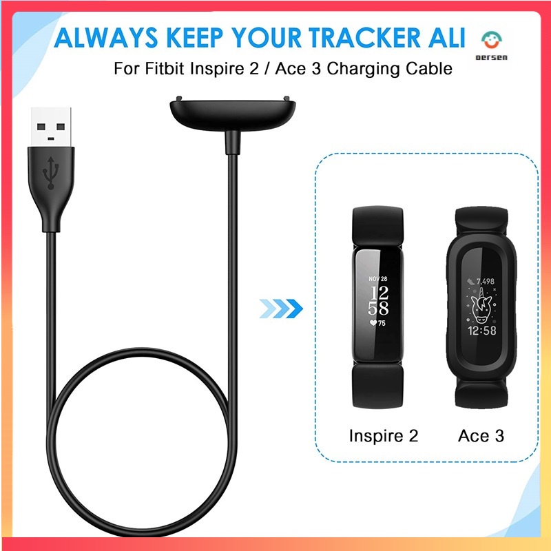 Charging Cable For Fitbit inspire 2 Fitbit Ace 3 Charger Base USB ...