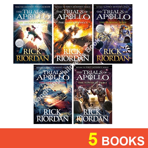 [SG Stock] The Trials of Apollo (5 Books) | Shopee Singapore