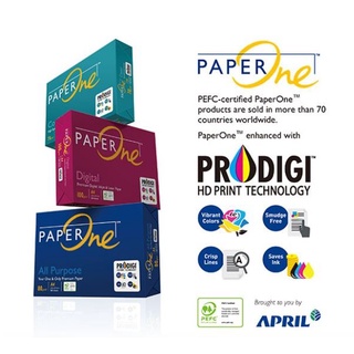 PaperOne 70gsm A4 Paper One Copier Paper 1 Ream | Shopee Singapore